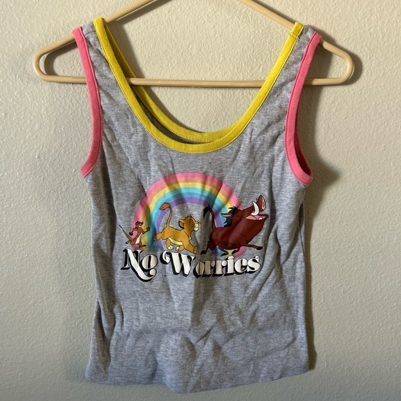 Disney | Tops | Disney The Lion King Tank Tank No Worries | Poshmark